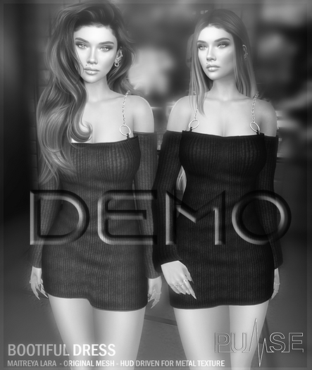 Second Life Marketplace - -PULSE- BOOtiful Dress / DEMO
